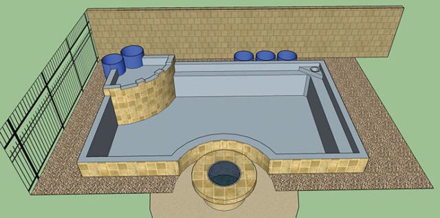 Best Practices | Raised, Formal Backyard Pond Design - POND Trade Magazine