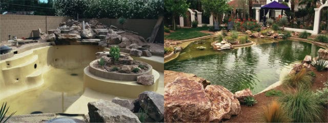 How to Build an Island in a Water Feature - POND Trade Magazine