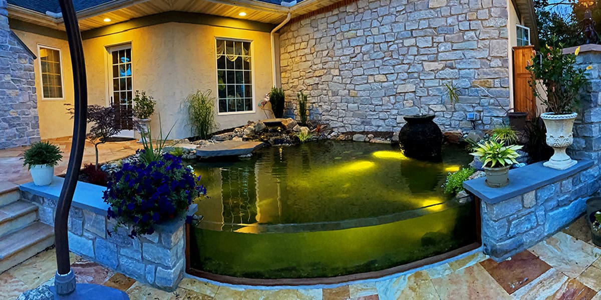 Custom Glass Pond Design Aided by Collaborative Spirit - POND Trade ...