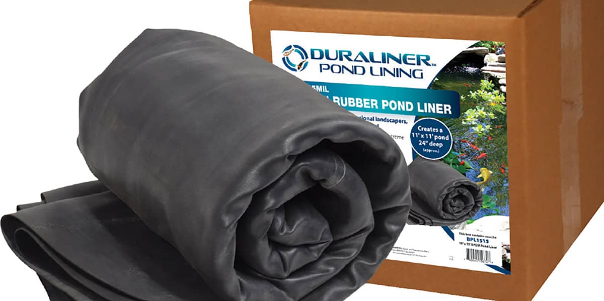 DuraLiner 45-mil EPDM Rubber Pond Liner - POND Trade Magazine
